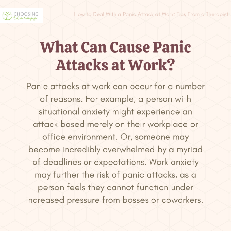 8 Tips for Handling a Panic Attack at Work