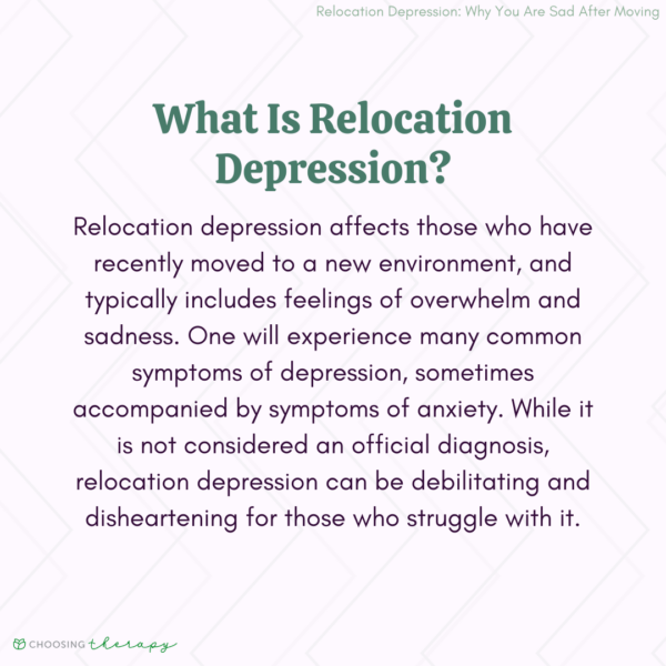 What Is Relocation Depression?