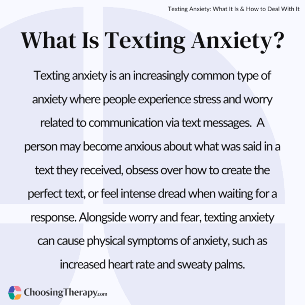 17 Tips for Calming Texting Anxiety