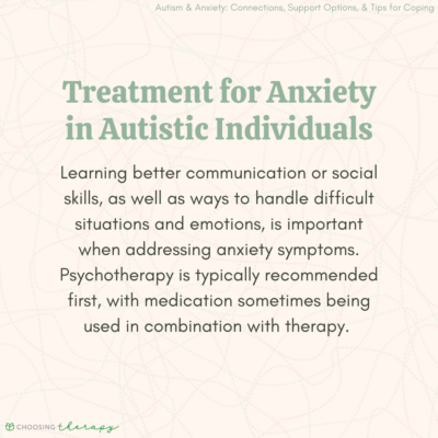 Autism & Anxiety: Connections, Support Options, & Tips for Coping ...