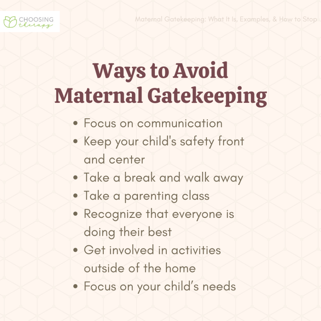 What Is Maternal Gatekeeping?