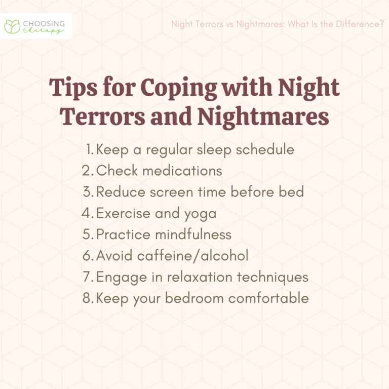 Night Terrors vs. Nightmares: Differences & How to Cope