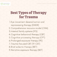 Types of Therapy for Trauma