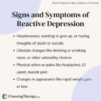 What Is Reactive Depression?