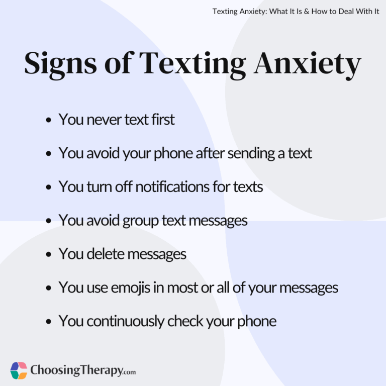 17 Tips for Calming Texting Anxiety
