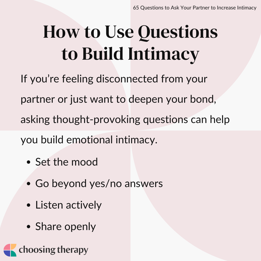 50 Questions To Increase Intimacy 50 Questions To Increase Intimacy