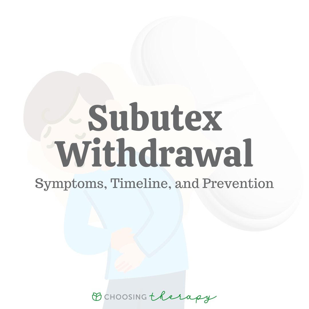 Subutex Withdrawal: 6 Ways to Cope