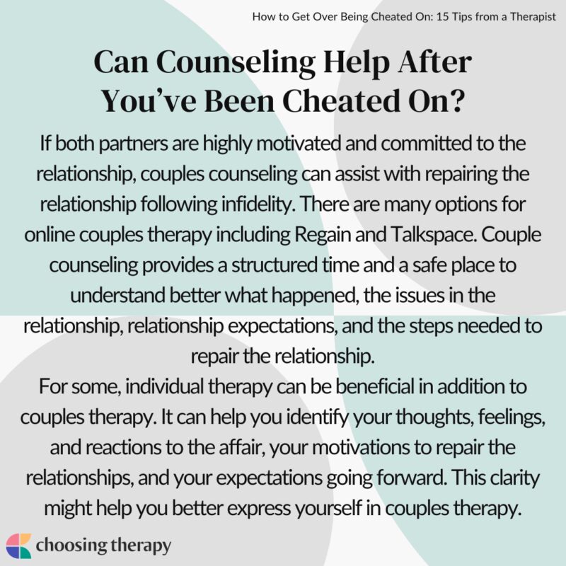 How to Heal After Being Cheated On