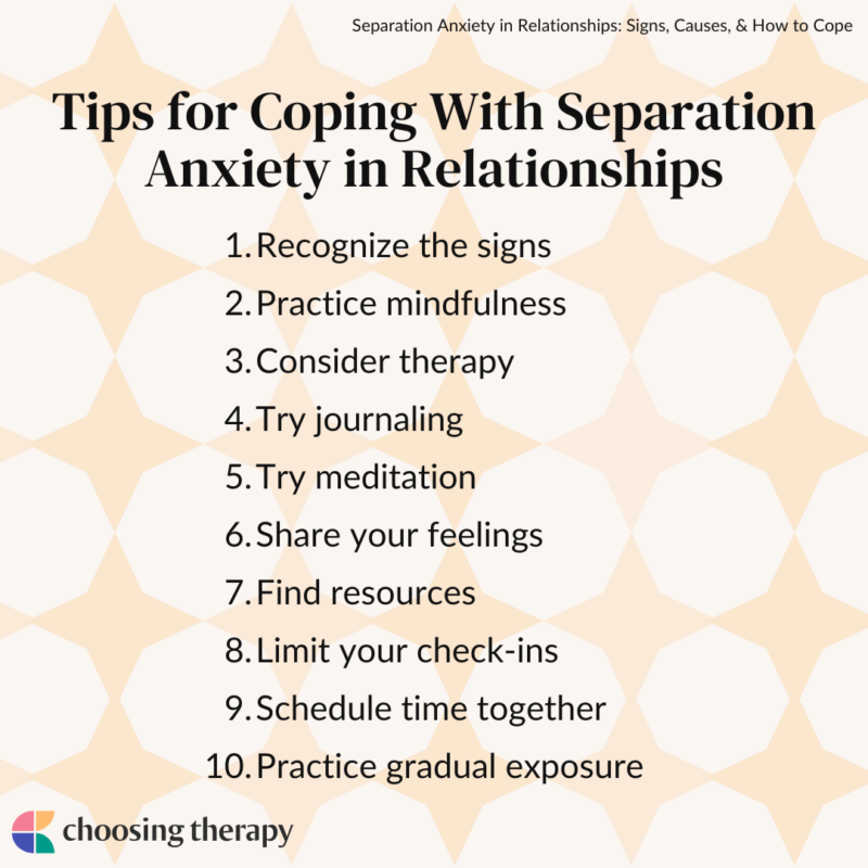 How to Deal With Separation Anxiety in Your Relationship