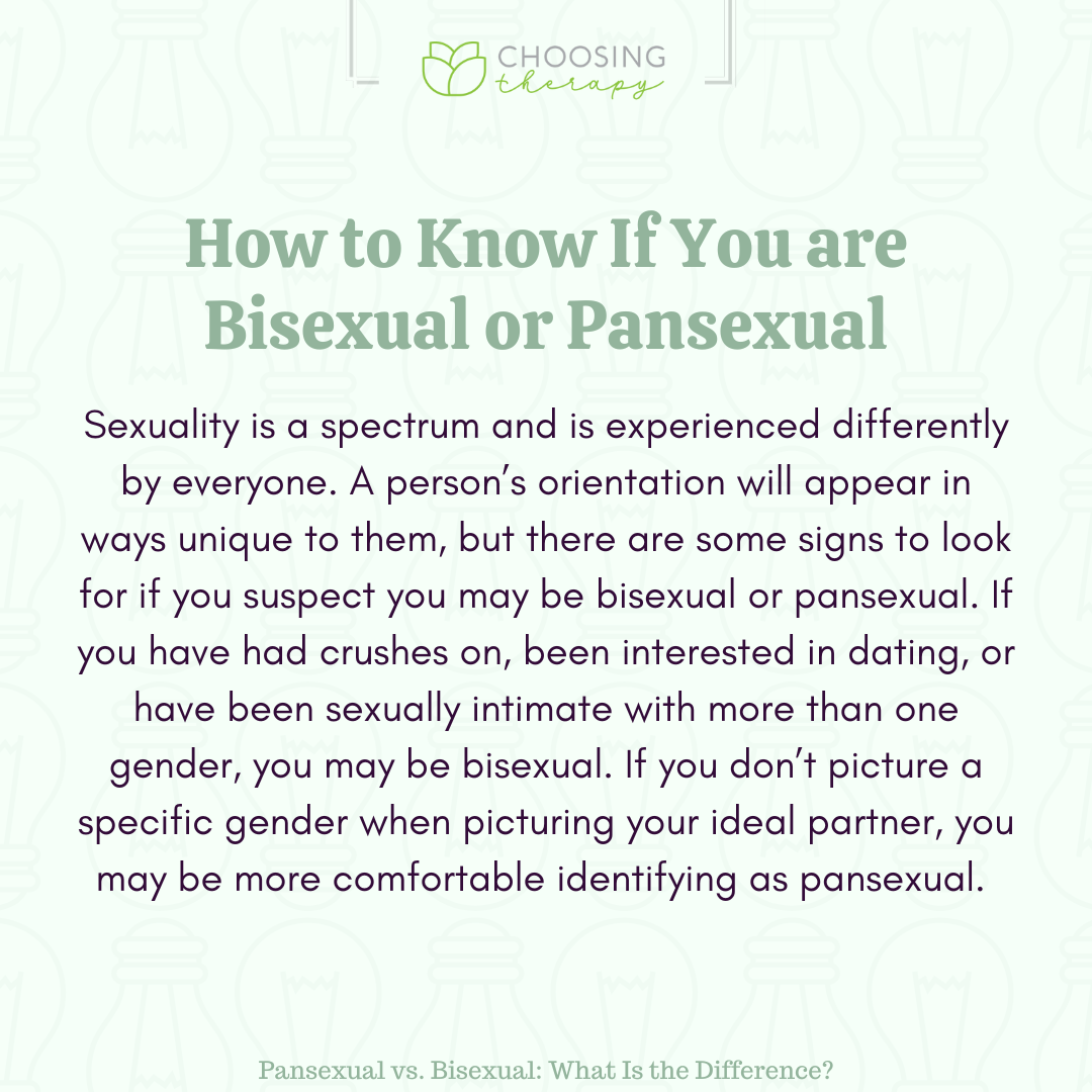 Differences Between Pansexual And Bisexual