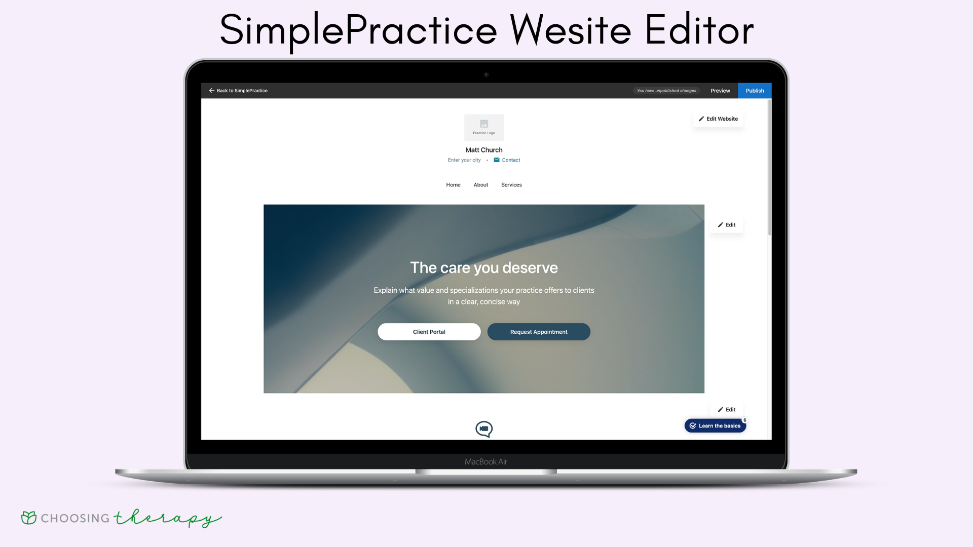 SimplePractice Website Builder Review 2024: Features, Pros & Cons, Cost, & Who It’s Right For