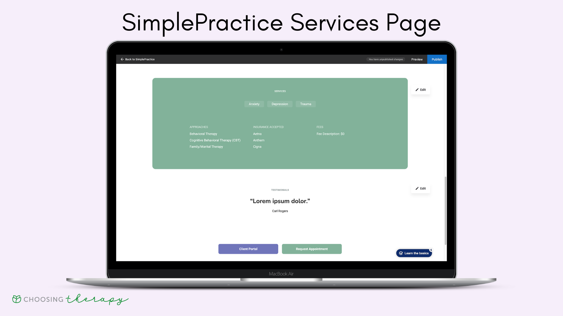 SimplePractice Website Builder Review 2024: Features, Pros & Cons, Cost, & Who It’s Right For