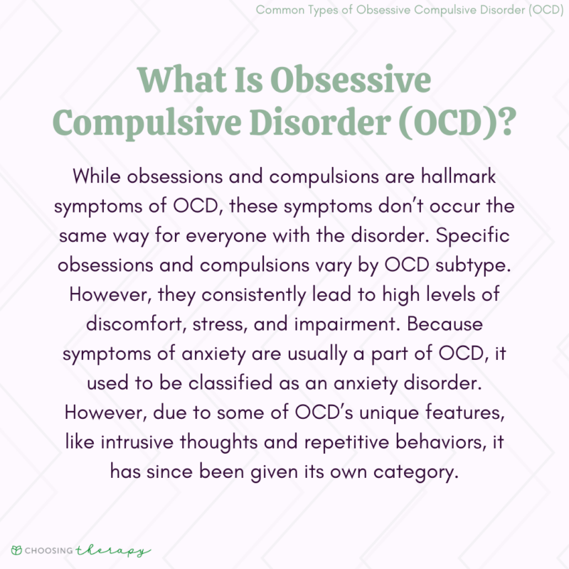 Are There Different Subtypes of OCD?