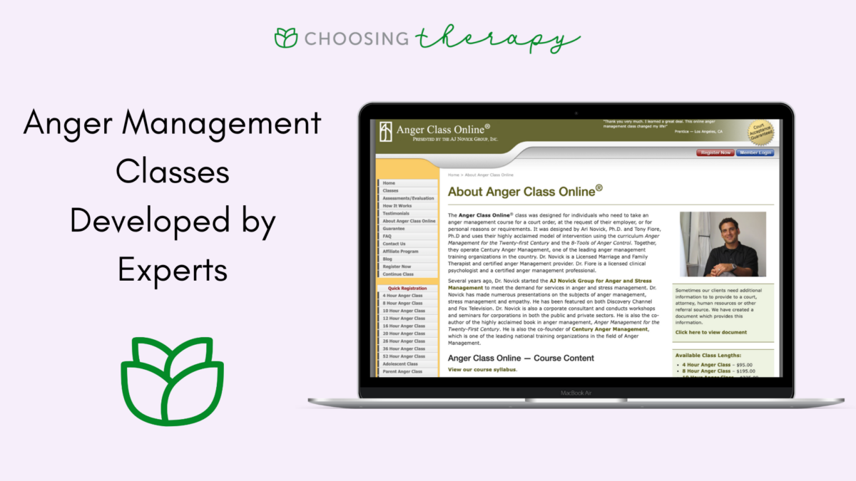 Anger Class Online Review 2023