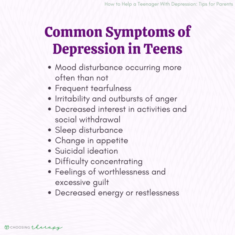 10 Tips for Helping Teenagers With Depression