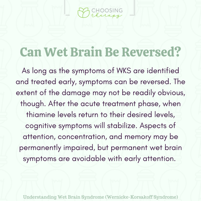 What Is Wet Brain (Wernicke-Korsakoff Syndrome)?