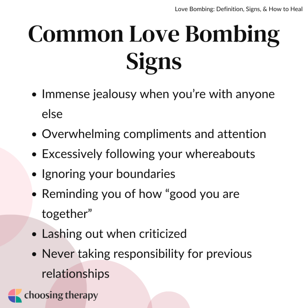 15 Signs of Love Bombing - And What to Do About It
