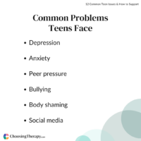 Common Issues & Problems Teenagers Face