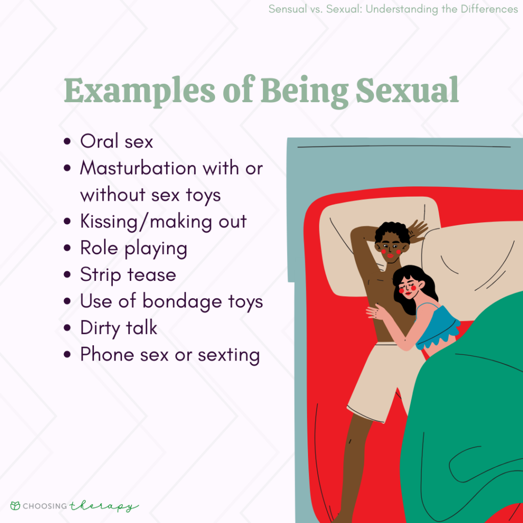Sensual Vs Sexual