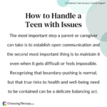 Common Issues & Problems Teenagers Face