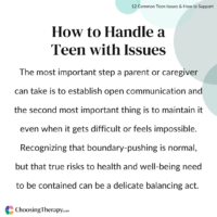 Common Issues & Problems Teenagers Face