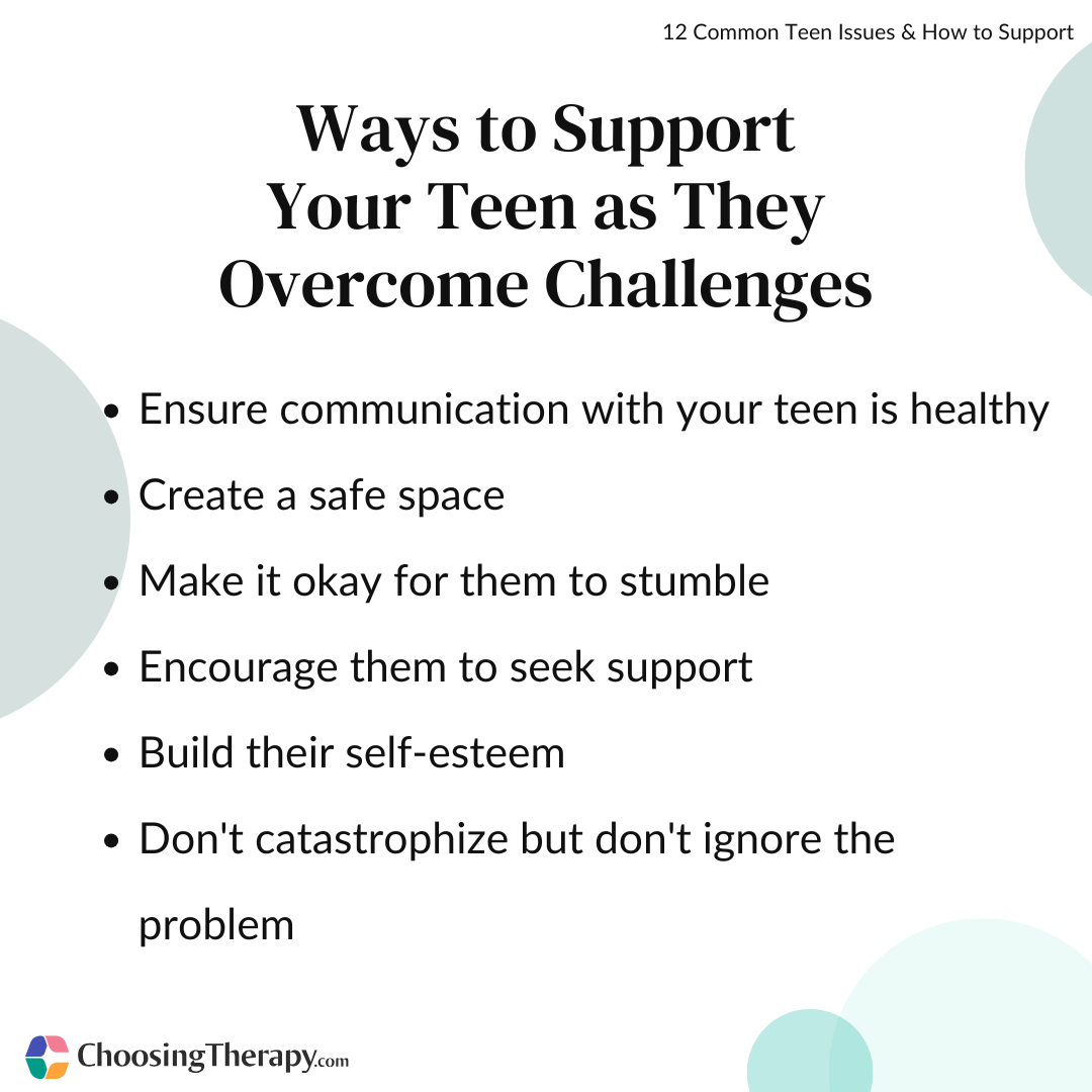 Common Issues & Problems Teenagers Face Common Issues & Problems Teenagers Face