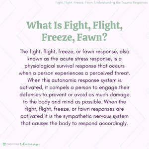 What Is the Fight Flight Freeze Fawn Response?