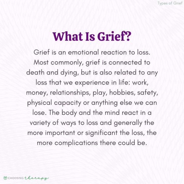 Different Types of Grief