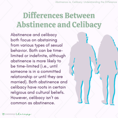 What Is the Difference Between Abstinence & Celibacy?