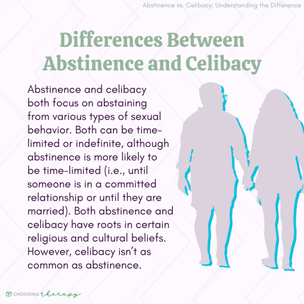 What Is the Difference Between Abstinence & Celibacy?
