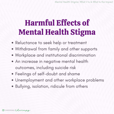 Mental Illness Stigma: What it Is & How to Cope