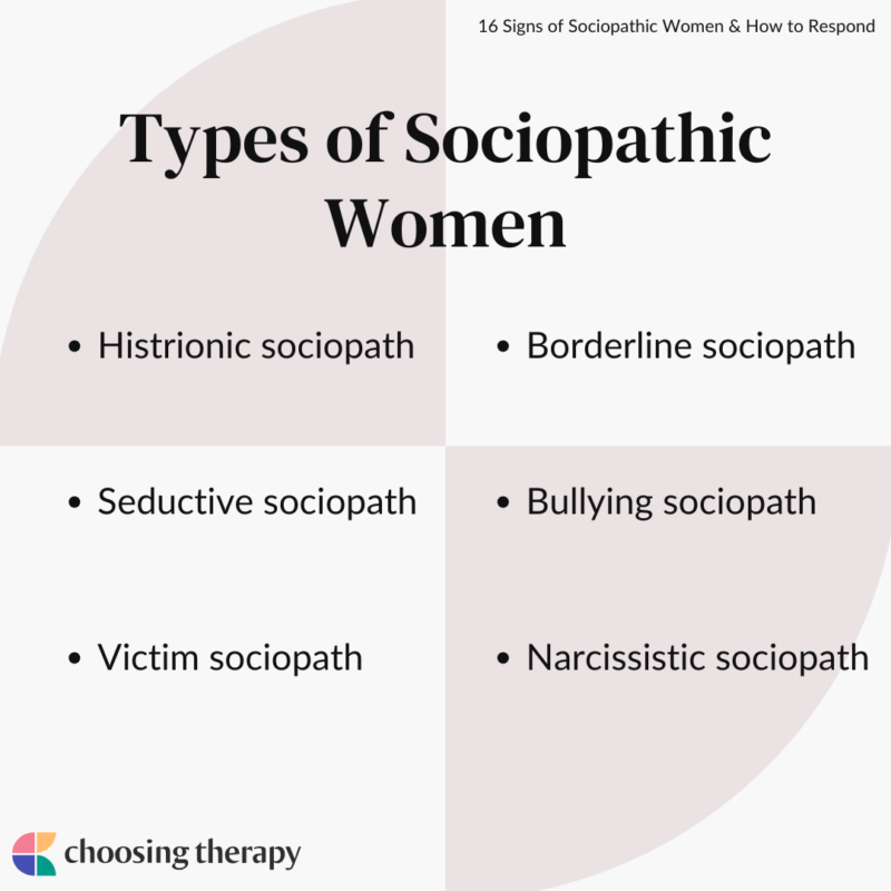 16 Signs of Sociopathic Women