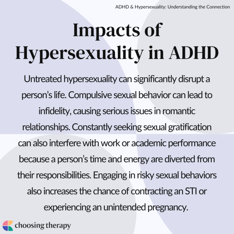 Does Adhd Cause Hypersexuality