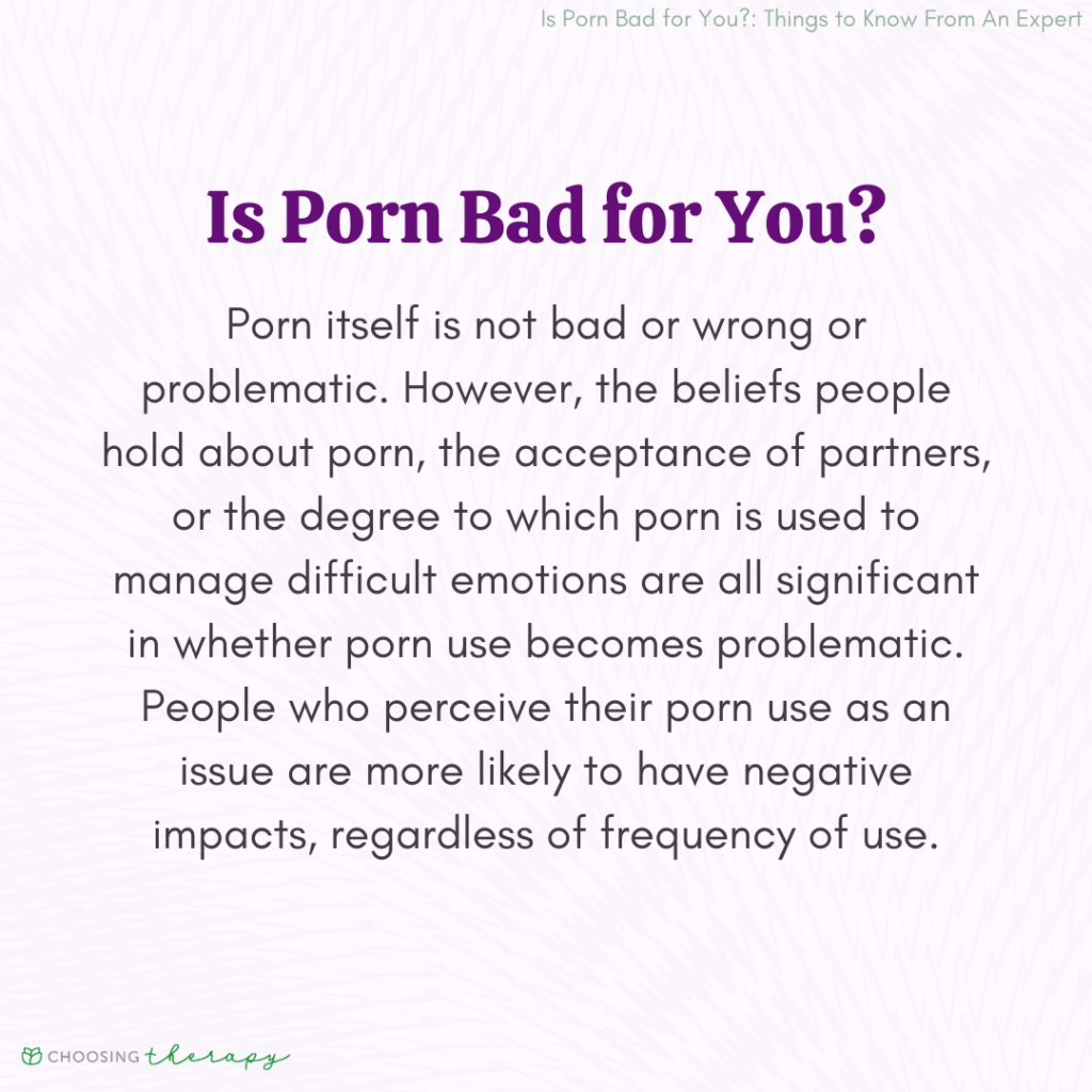 Is Porn Bad For You?