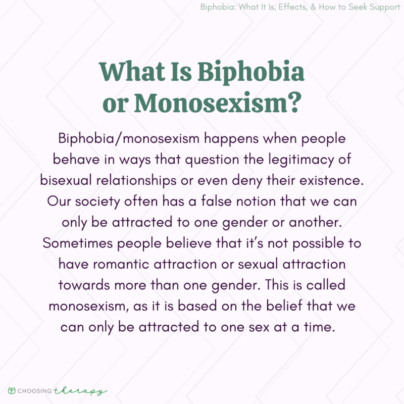 What Is Biphobia?