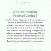What Is Emotion Focused Coping?