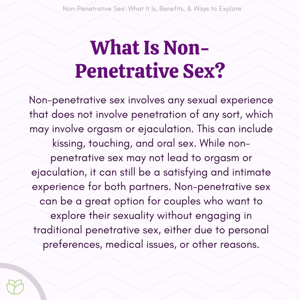 How to Have Non-Penetrative Sex