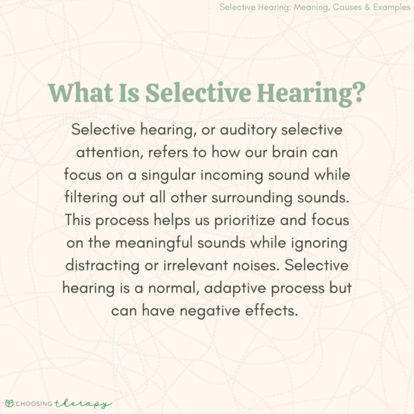 What Is Selective Hearing & How Does it Impact Communication?