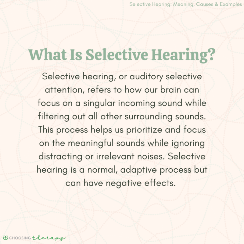 What Is Selective Hearing & How Does it Impact Communication?