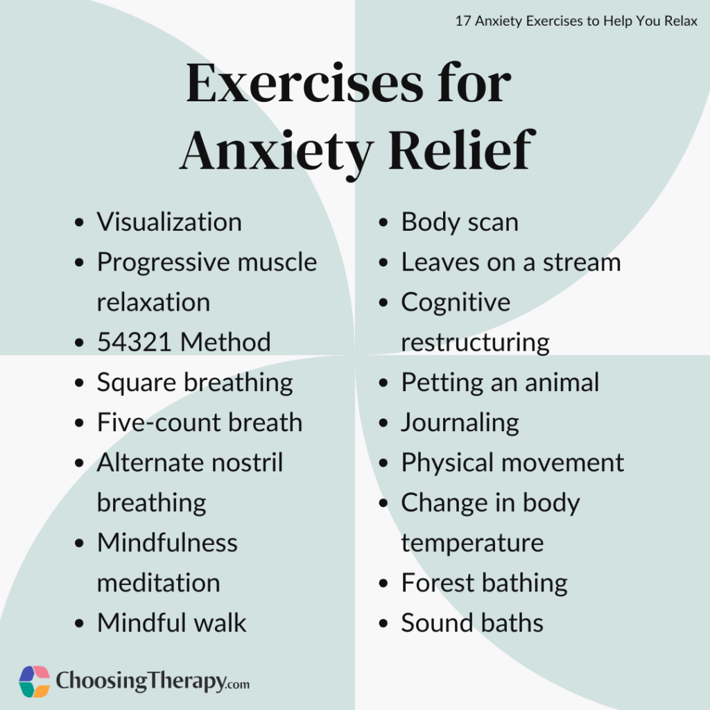 17 Exercises to Regulate Your Nervous System & Anxiety