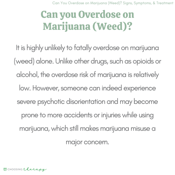 Can You Overdose on Weed?