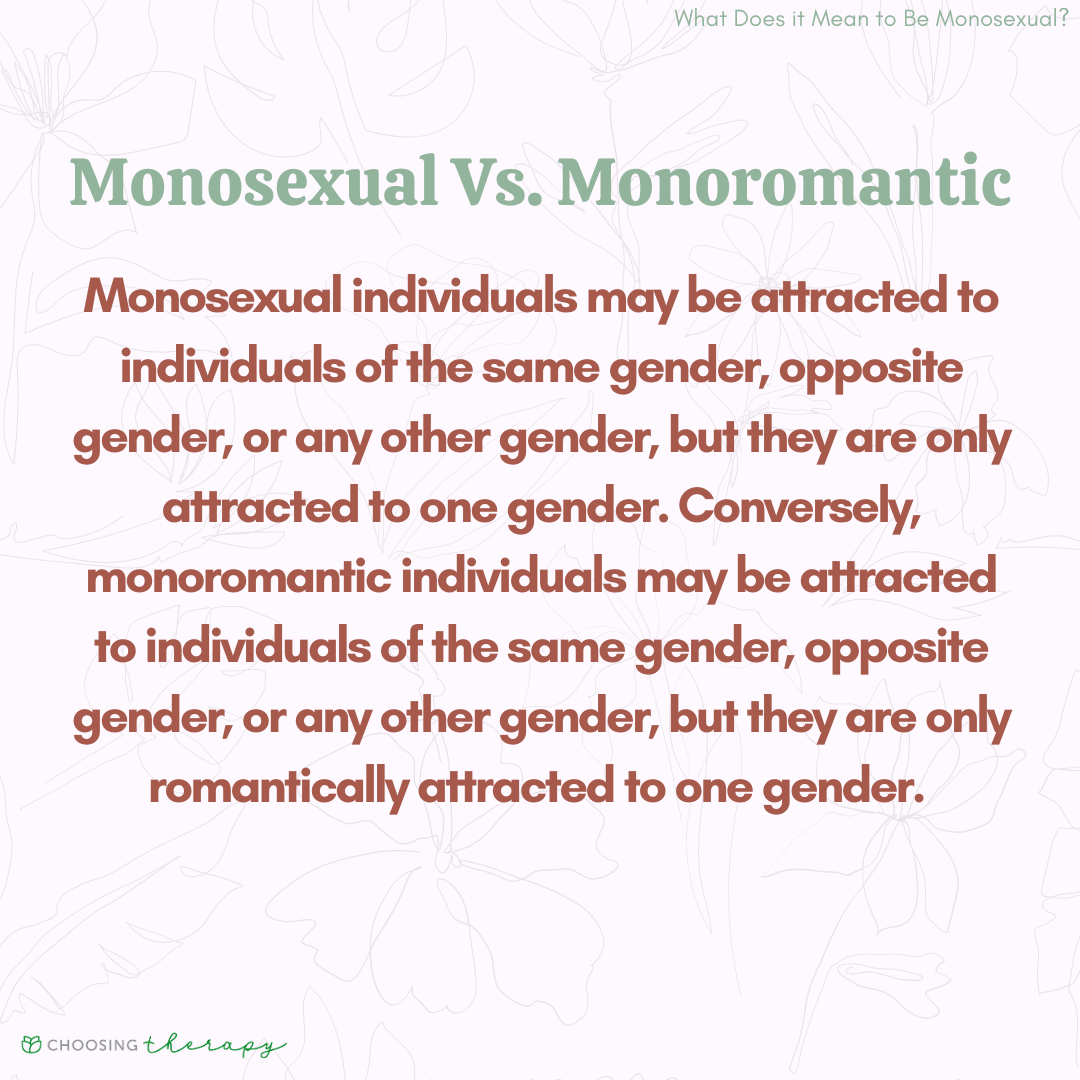 What Is Monosexuality?