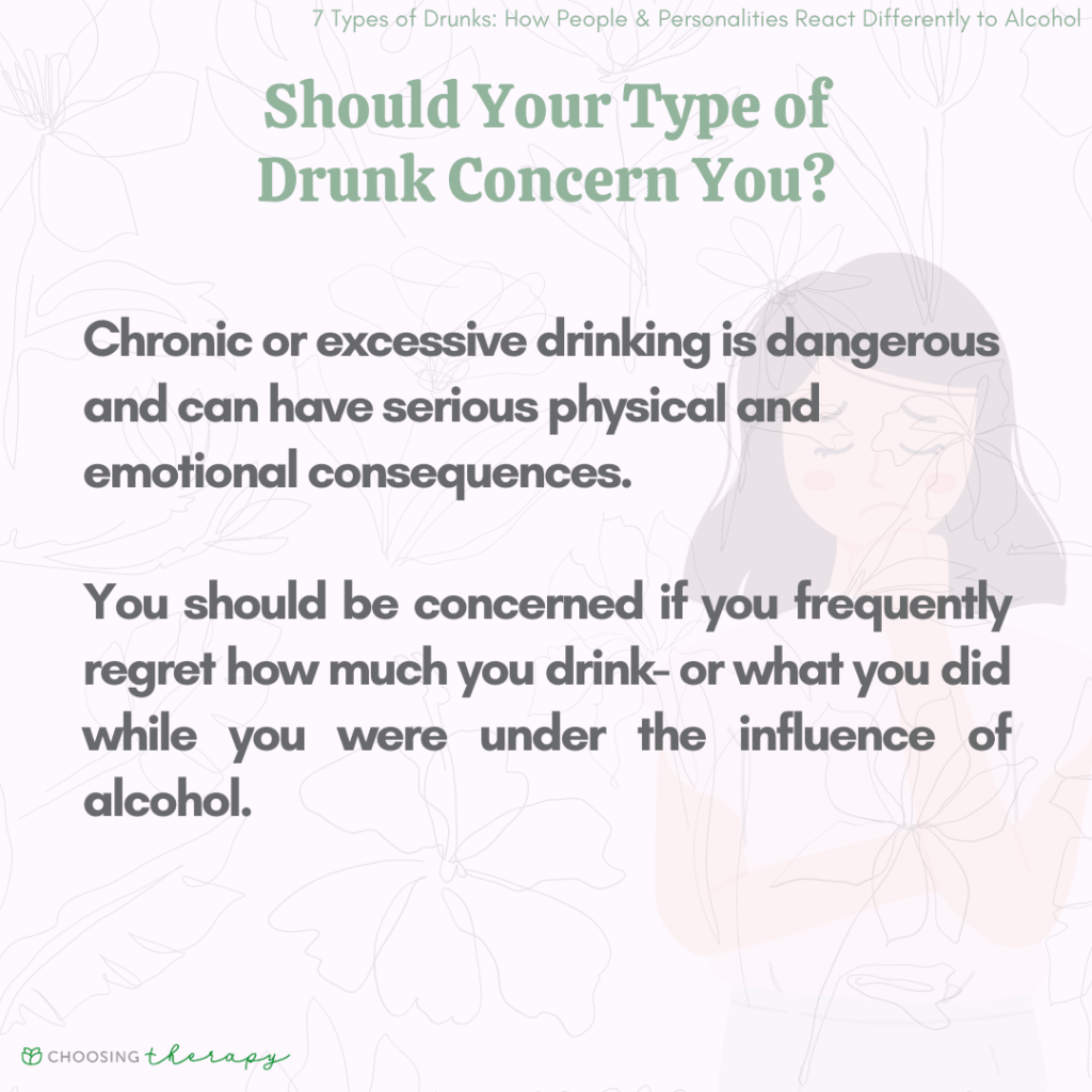 Different Types of Drunk People and Signs to Look For