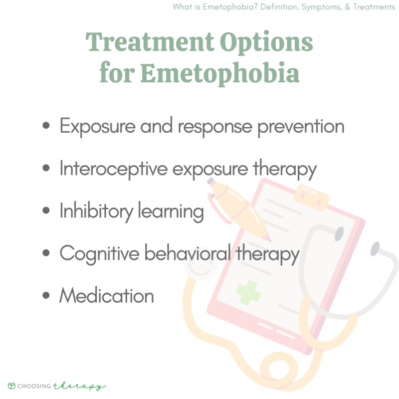 Emetophobia: Definition, Symptoms, & Treatments | ChoosingTherapy.com