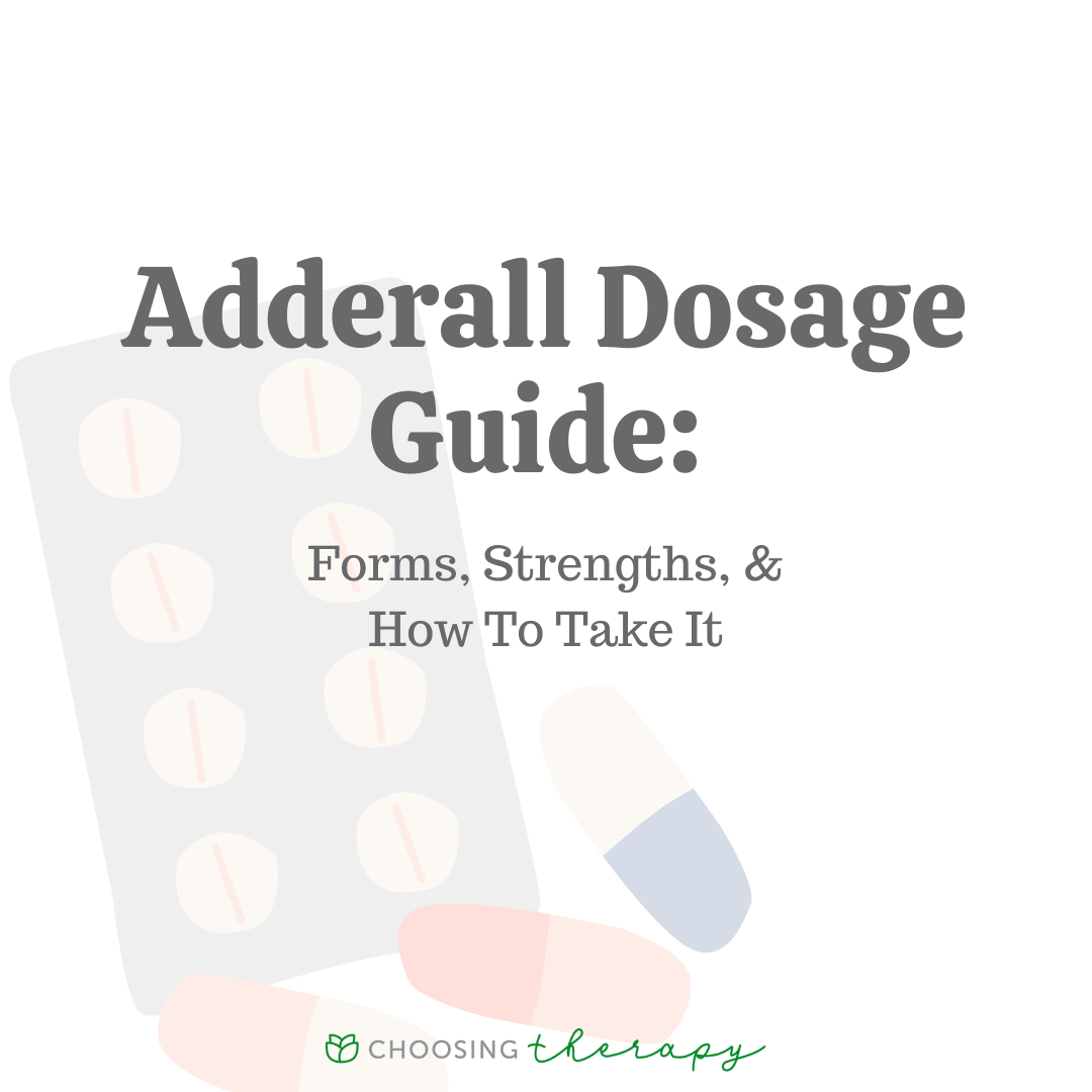 Adderall Dosage