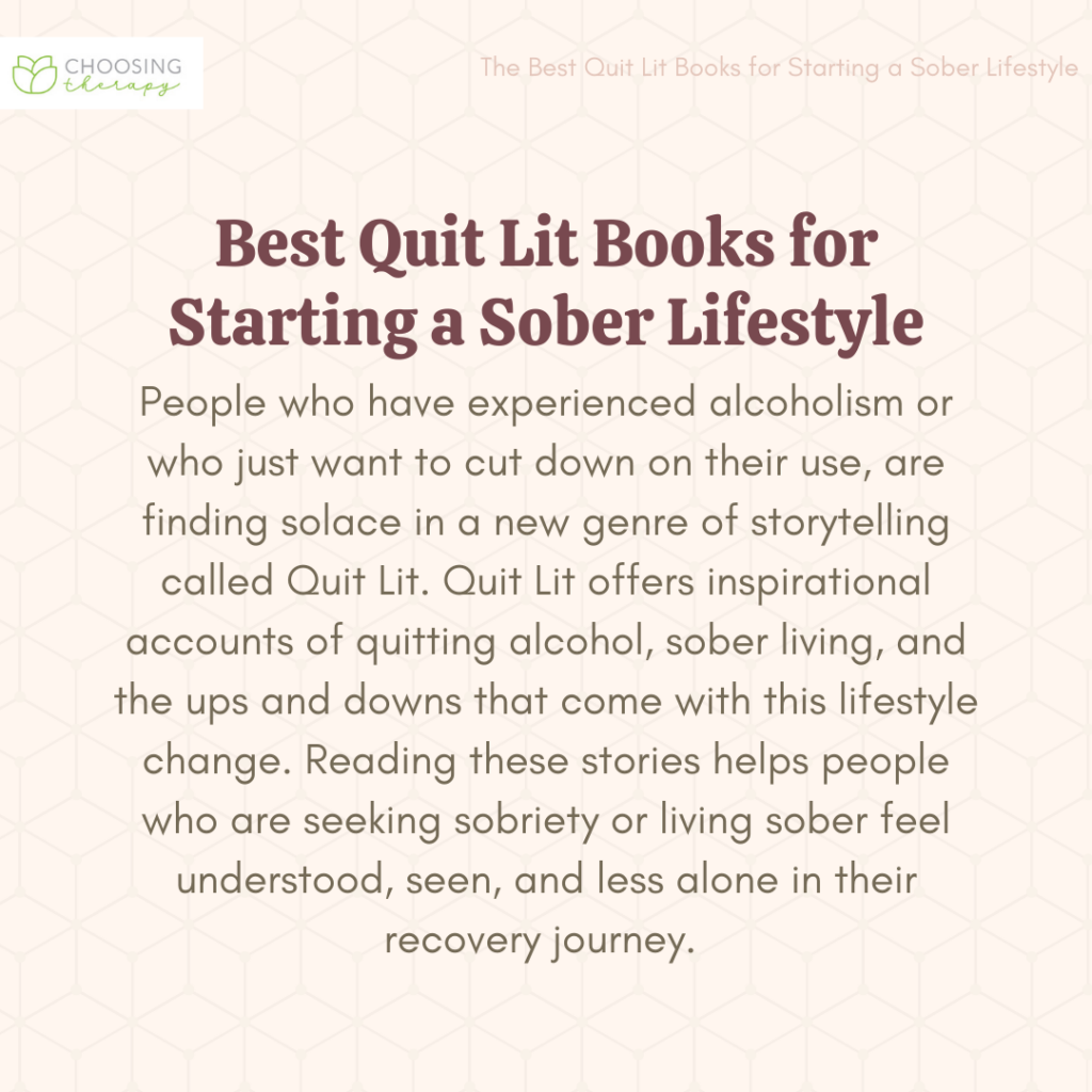 Quit Lit: The 18 Best Books to Kick-Start Your Sobriety