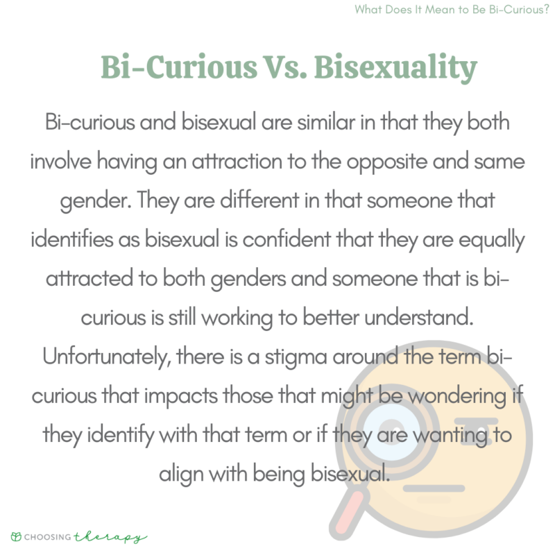 What Is Bicurious?