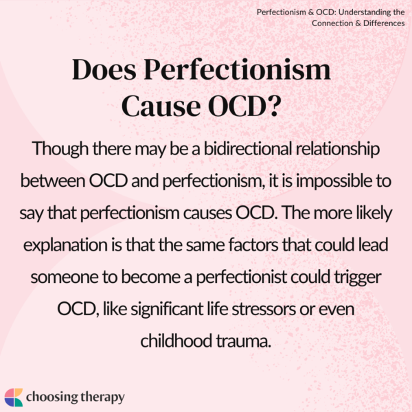 Perfectionism & OCD: Understanding the Connection & Differences
