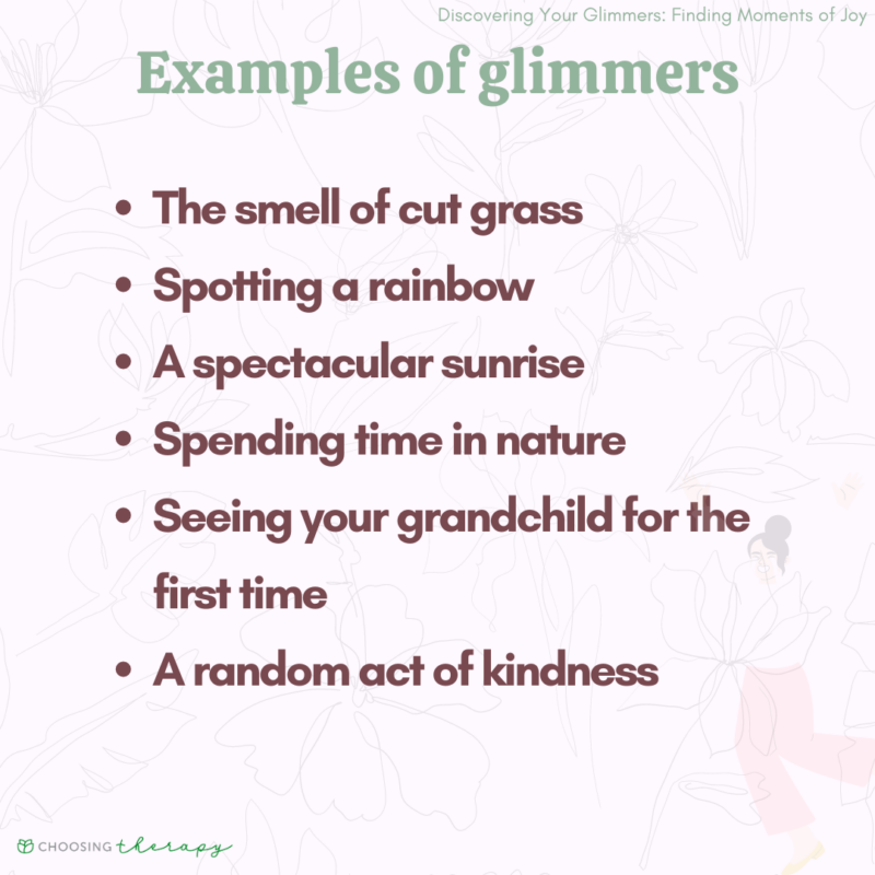 Hack Your Mental Health by Finding Your Glimmers