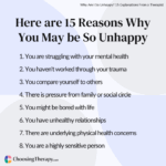 Why Am I Unhappy? Developing Strategies to Start Feeling Your Best